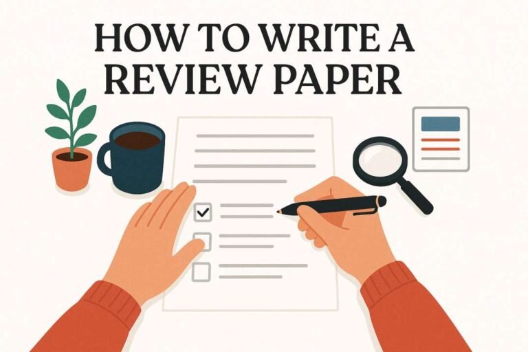 How to Write a Review Paper: A Step-by-Step Guide – PhD with Dr. Sunny